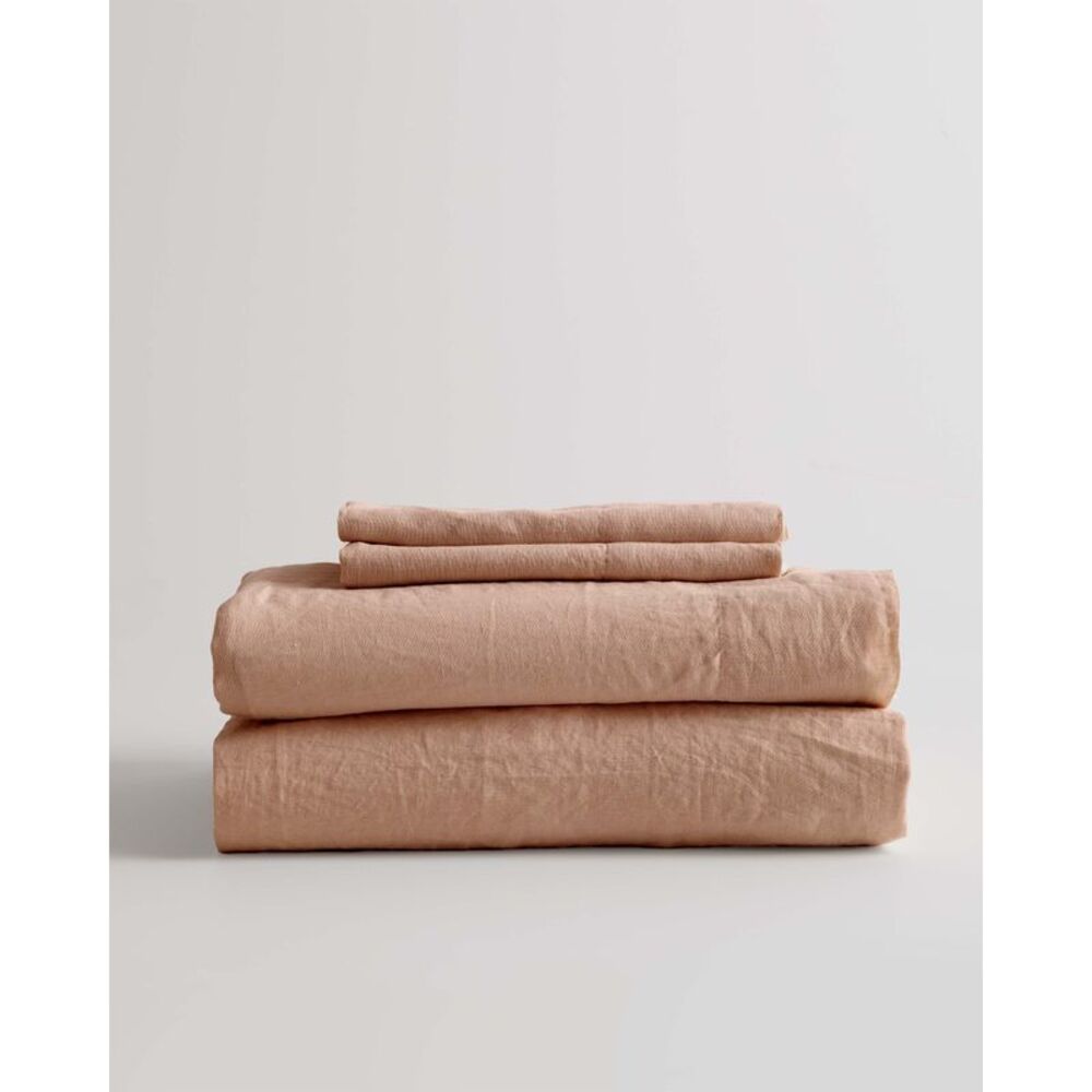 Quince | Bedding | Quince Home European Linen Sheet Set Desert Sunset ...
